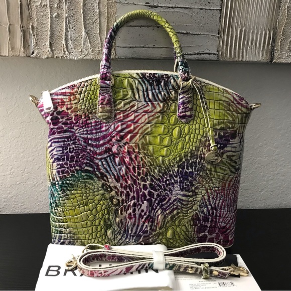 Brahmin | Bags | Brahmin Wild Melbourne Genuine Leather Large Duxbury ...